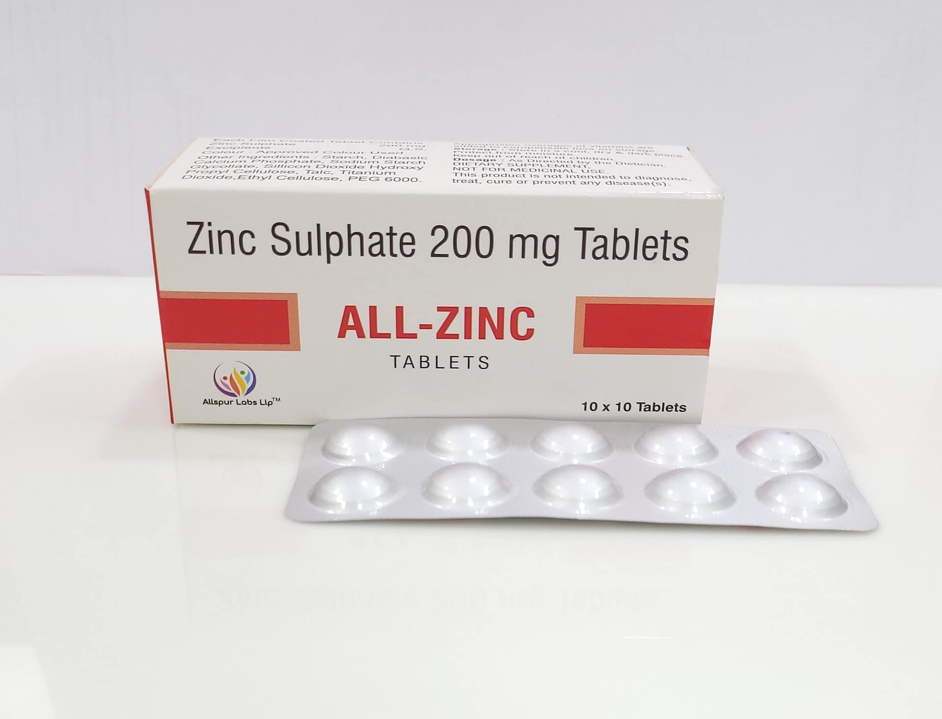ALL-ZINC TABLET - Allspur Labs LLP